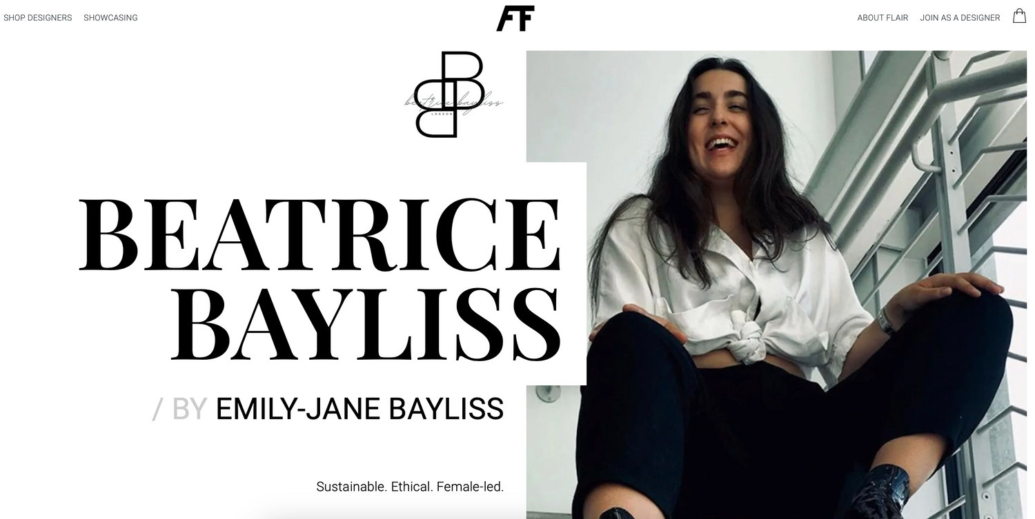 Sustainable & Ethical Clothing – BEATRICE BAYLISS